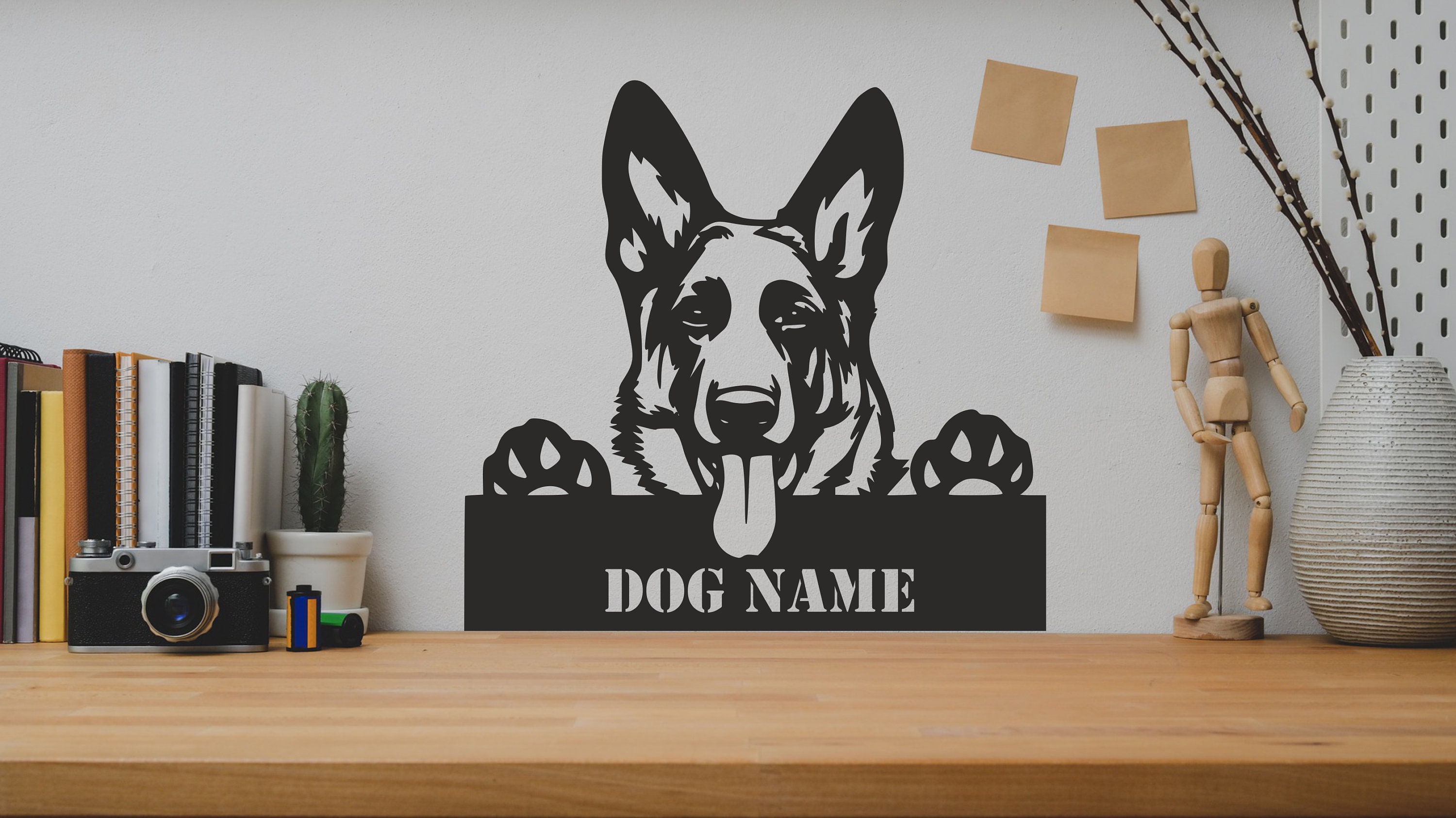 German Shepherd Dog SVG/DXF - Digital Download Pdf, Dxf, Cdr, Ai, Svg ...