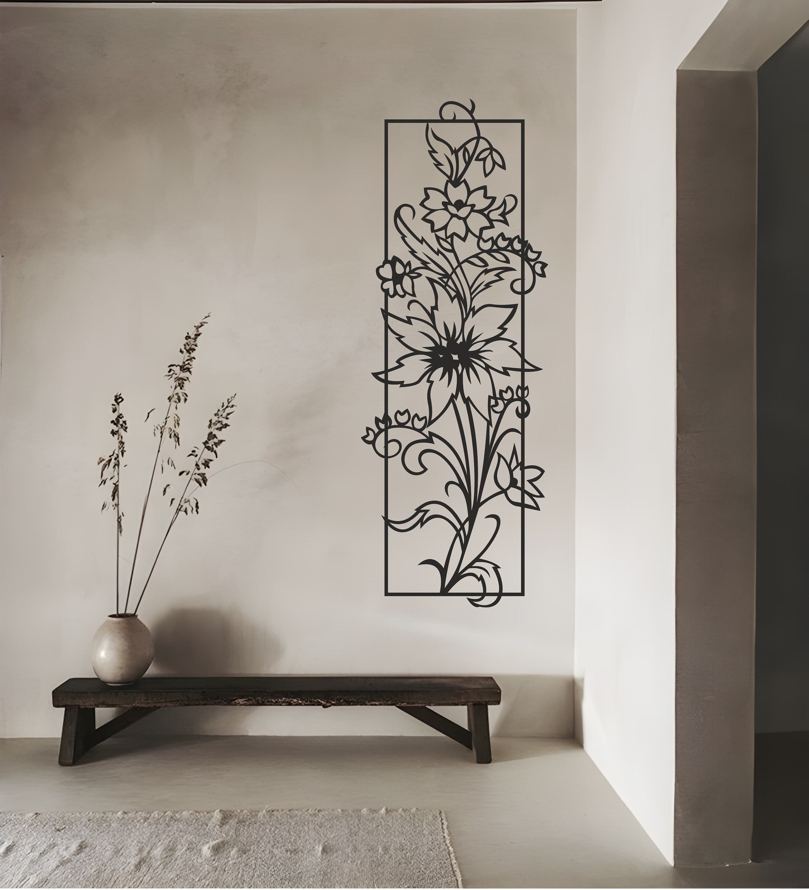 Flower SVG/DXF Digital Download dxf, Svg, Pdf, Cdr, Ai Laser CNC Plasma ...