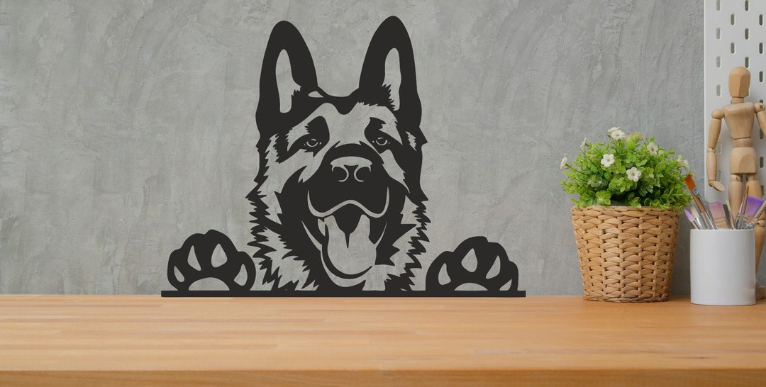 Dog SVG/DXF - Digital Download Pdf, Dxf, Cdr, Ai, Svg - Laser CNC ...