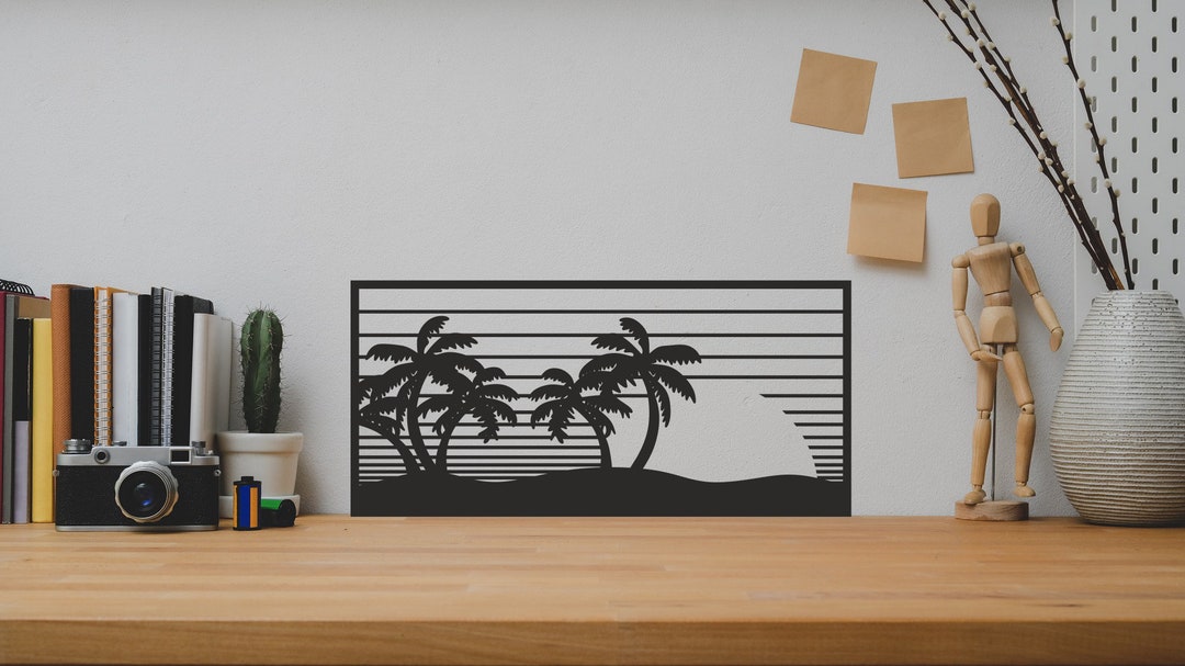 Palm Tree SVG/DXF - Digital Download Svg,dxf,pdf,ai,cdr - Laser Cnc ...