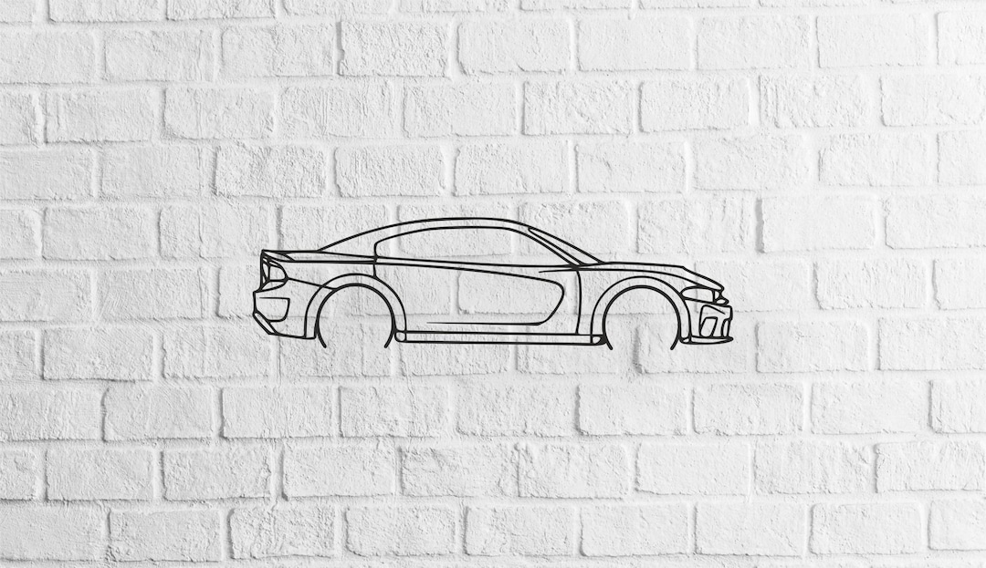 SRT Hellcat Dxf -SRT Hellcat Svg - Digital Download Pdf, Dxf, Cdr, Ai ...