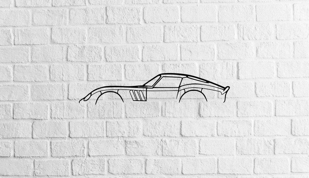 250 GTO SVG | 250 Gto DXF | Classic Car Vector Design | Dxf, Ai, Cdr ...