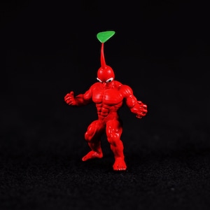 Buff Pikmin Figurines, Resin 3D Prints Vibrant Red, Blue, Yellow Pikmen ...