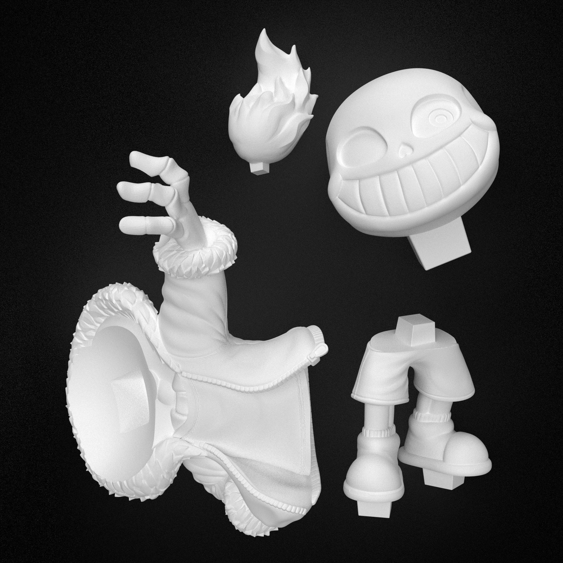 Sans the Skeleton Undertale 3D Printed Resin Figurine - Etsy