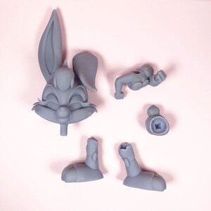 Bunnie Rabbot | Sonic the Hedgehog | 3D Printed Bunny | Resin ...