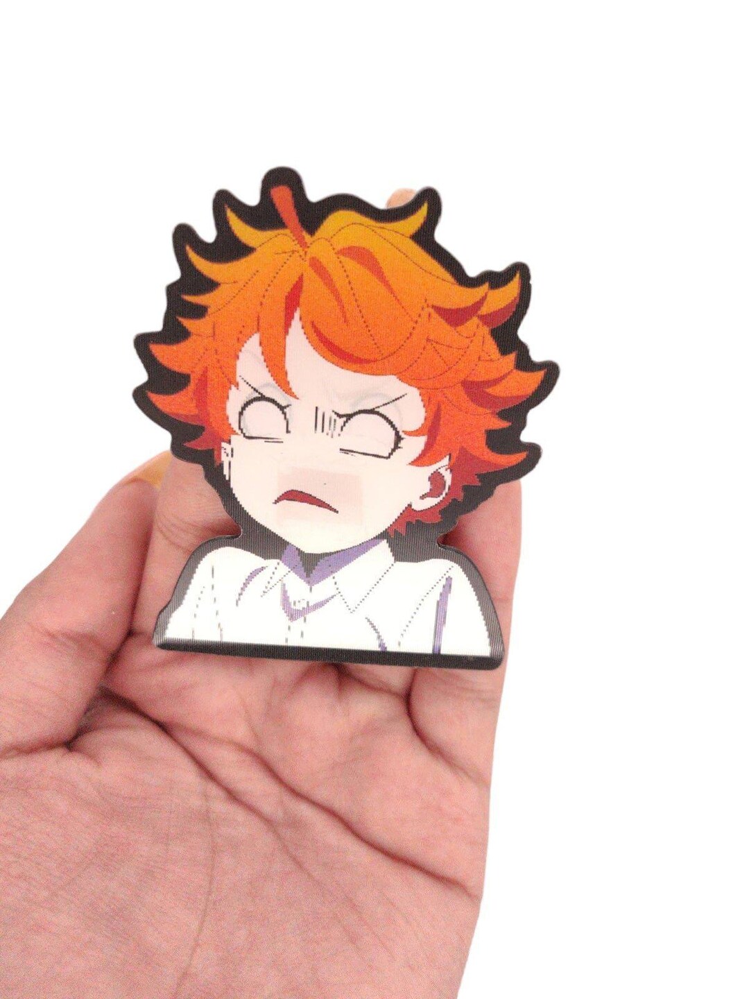 Emma the Promised Neverland Mini 3D Motion Peeker Sticker - Etsy