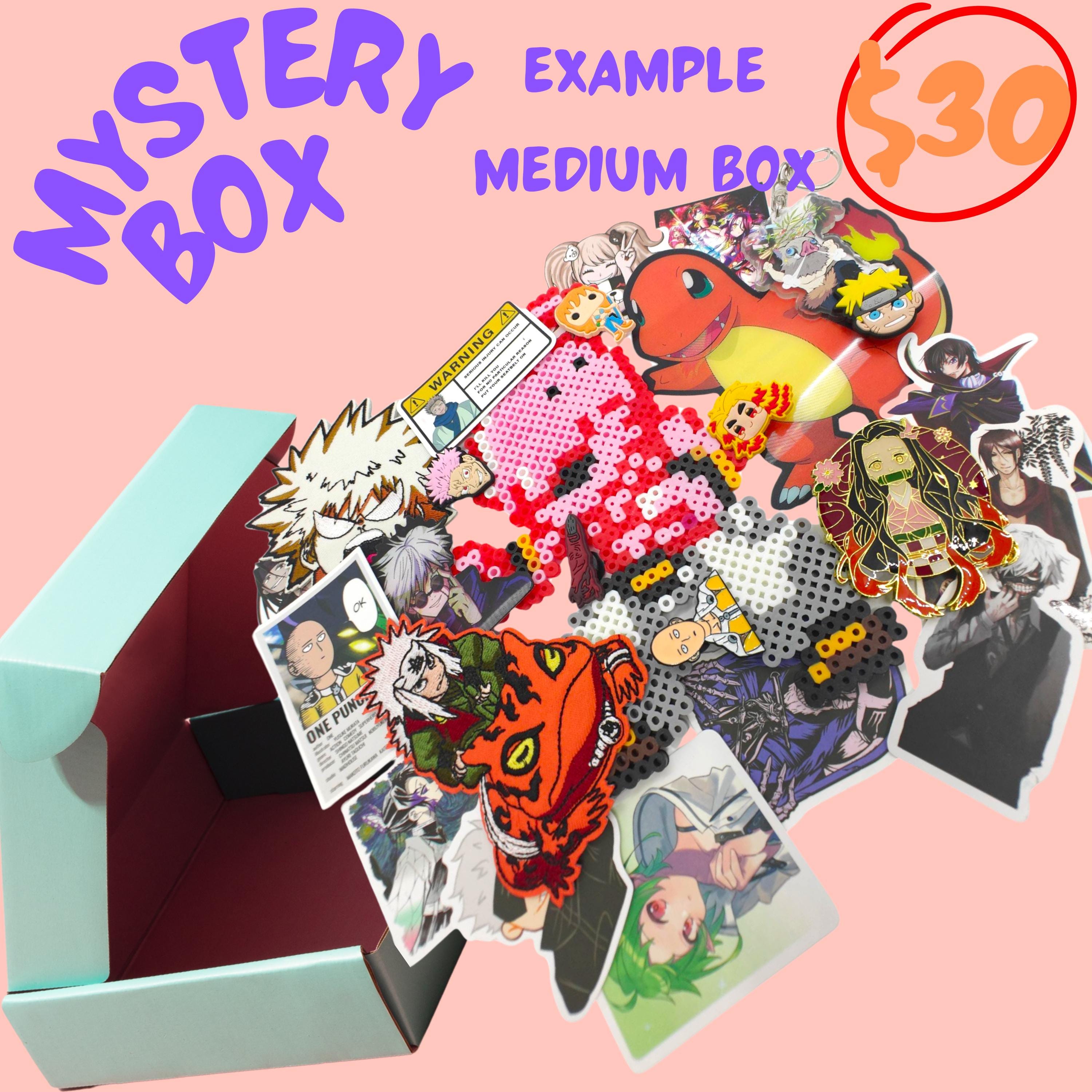 Anime Gift Box (surprise Mix) – Stickers, Pins, Patches, Keychains ...