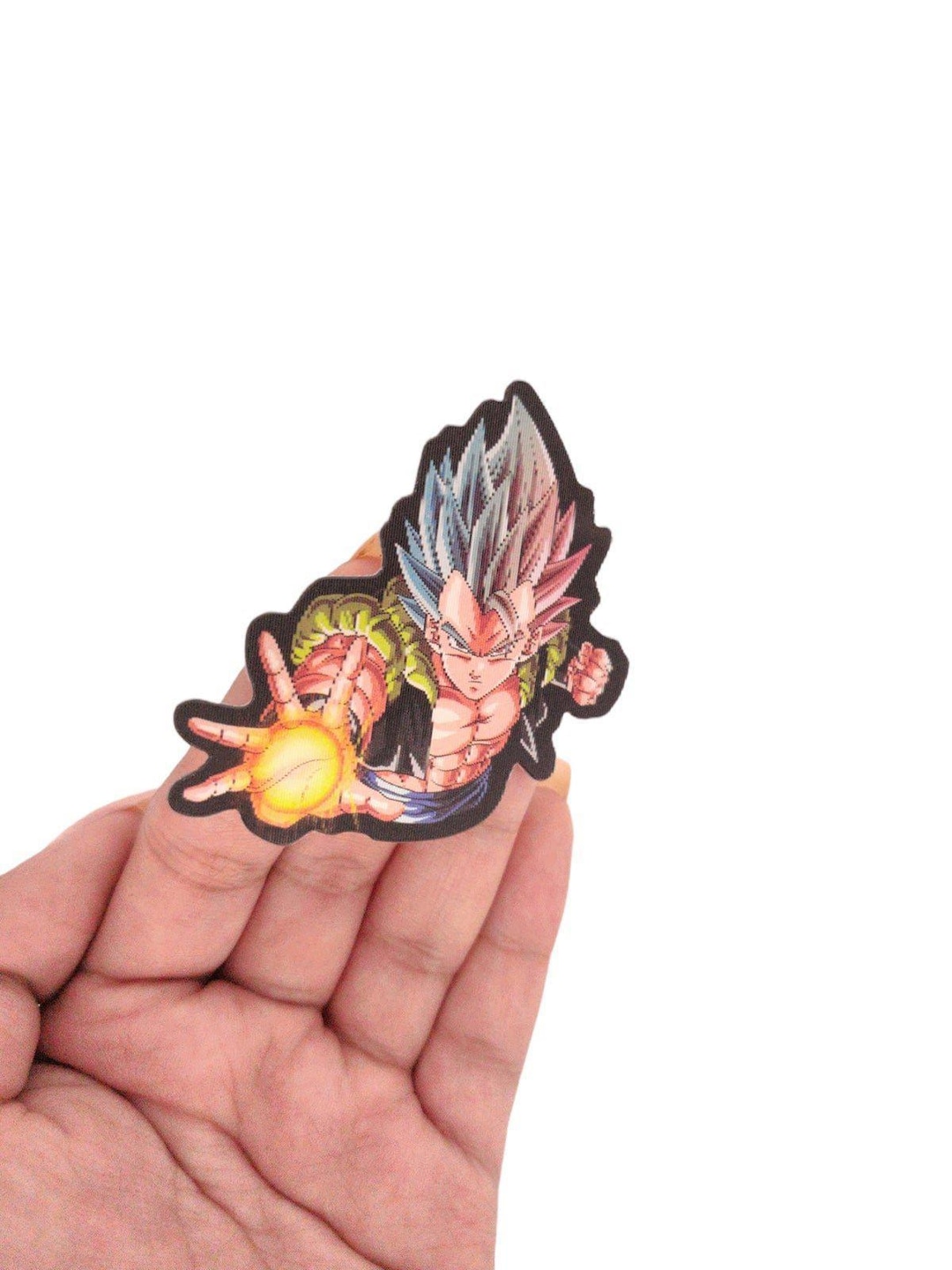 SS Gogeta DBZ Mini 3D Motion Peeker Sticker - Etsy