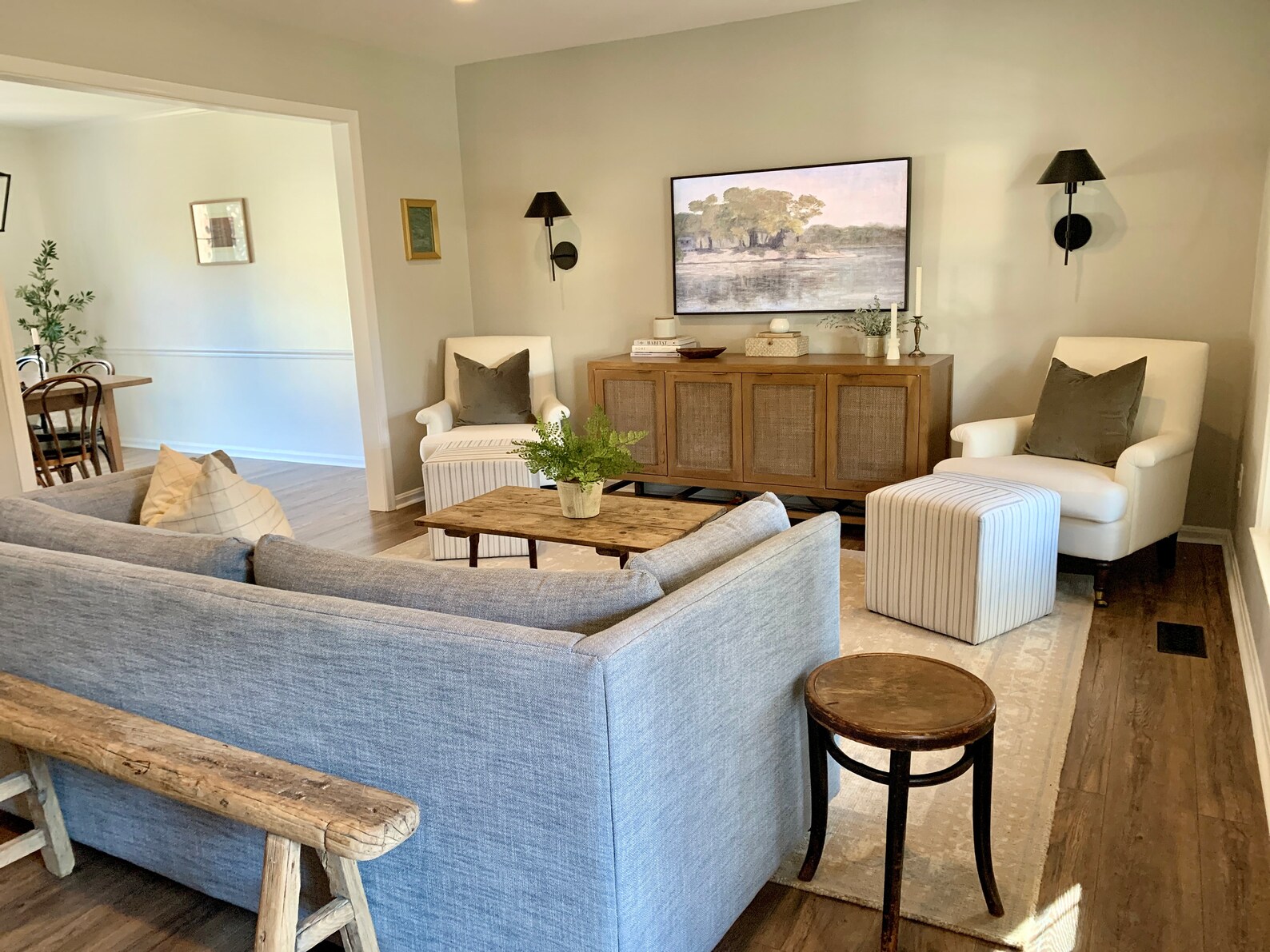 Interior Design Service, Living Room Design, Primary Bedroom Design ...