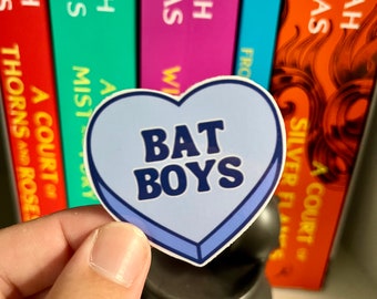 ACOTAR Sticker, Sarah J Mass, A Court of Thorns and Roses, Bat Boys ...