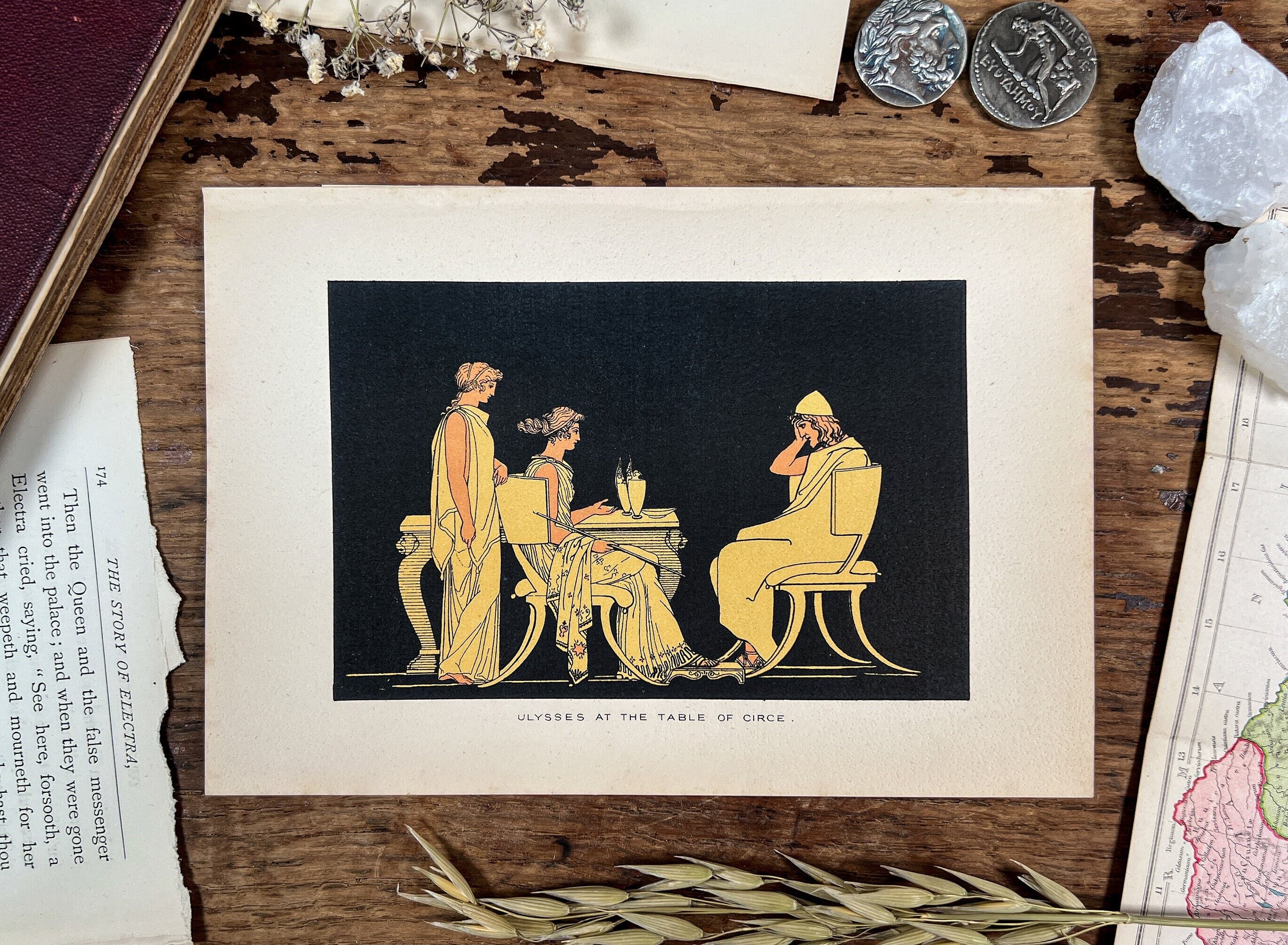 Circe And Odysseus In The Odyssey