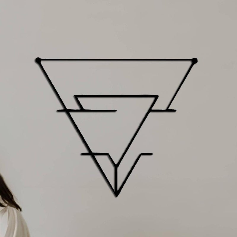 Inverted Triangle - Etsy