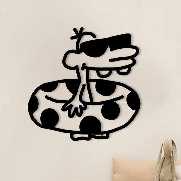 Swim Lover Men Metal Wall Art - Etsy