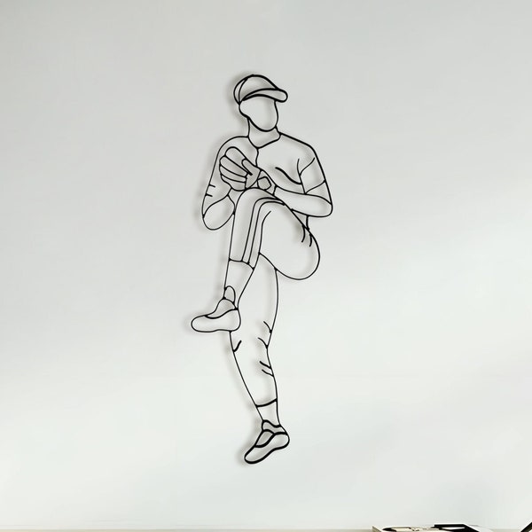 Baseball Metal Sculpture - Etsy