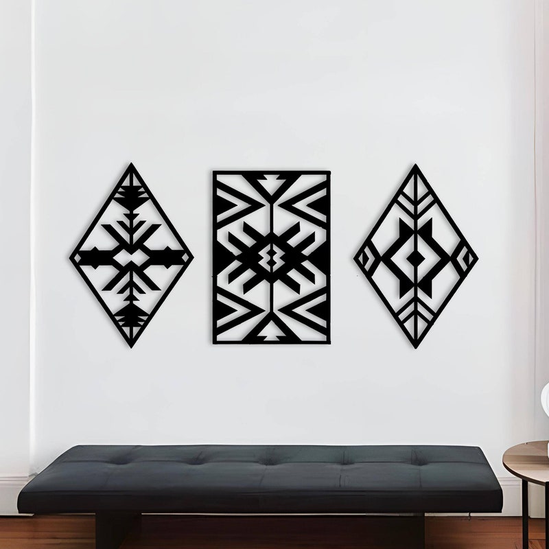 Aztec Wall Art - Etsy