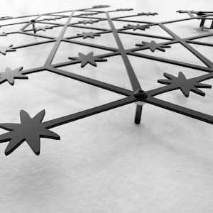 Veve Ogun Voodoo Symbols Metal Wall Decor, Voodoo Wall Art, Ogou ...