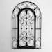 Black Metal Window Wall Art: Porch & Entryway Decor - Etsy