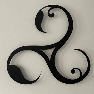 Triskelion Metal Wall Decor, Triskelion Wall Art, Mythology Symbols ...