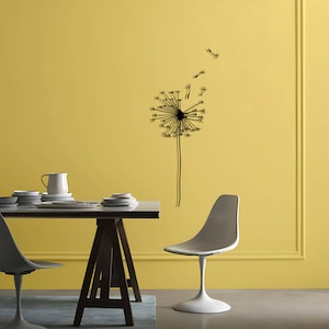 Dandelion Metal Art, Dandelion Flower Metal Wall Decor, Frameless Wall ...