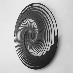 Vortex Metal Wall Art: 3D Optical Illusion Decor - Etsy