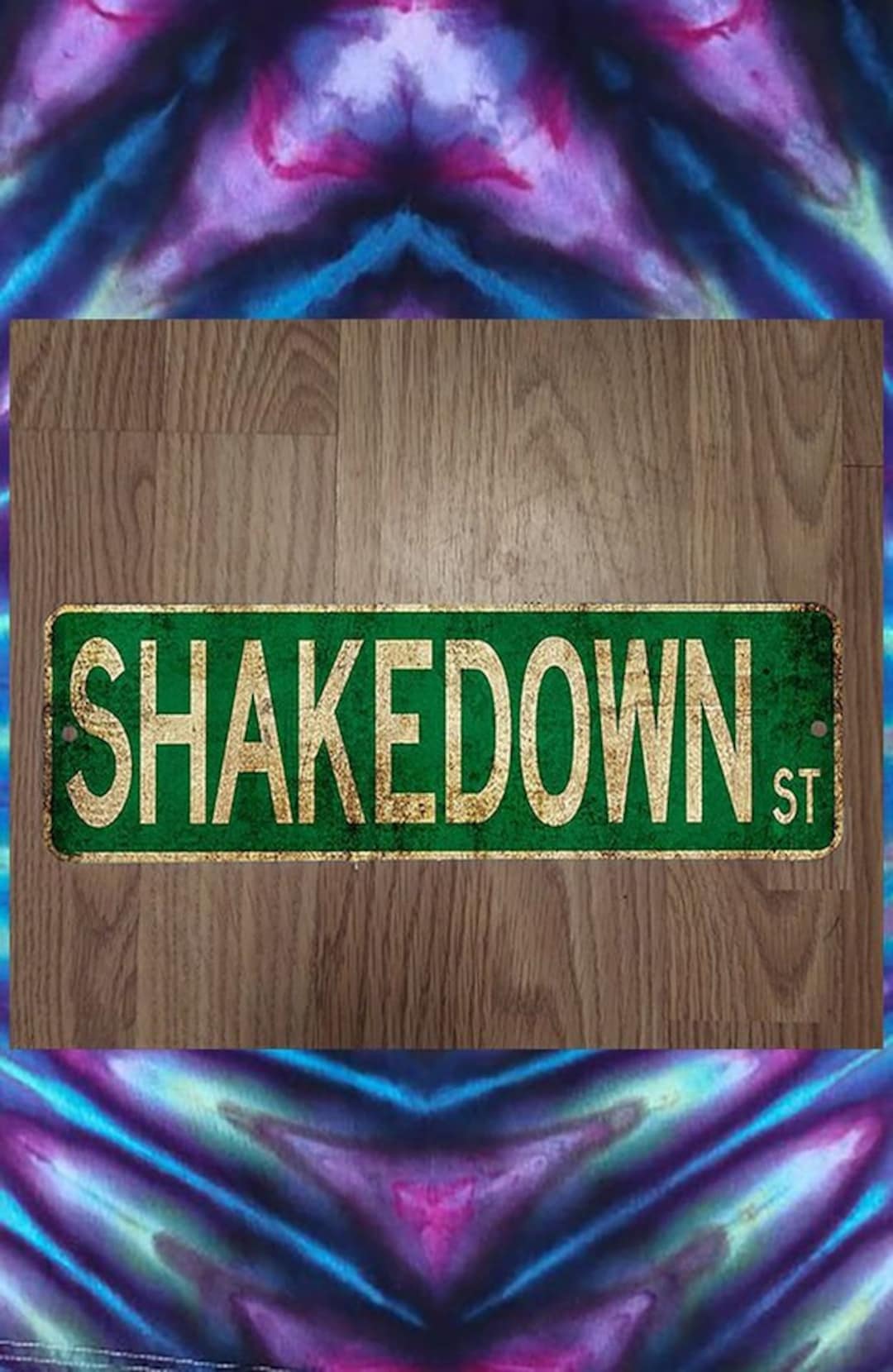 Grateful Dead Shakedown Street Sign, Made to Look Weathered (NEW) 12" X ...
