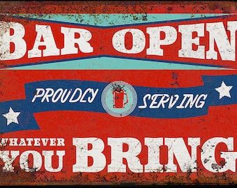 Pub Open Sign - Etsy
