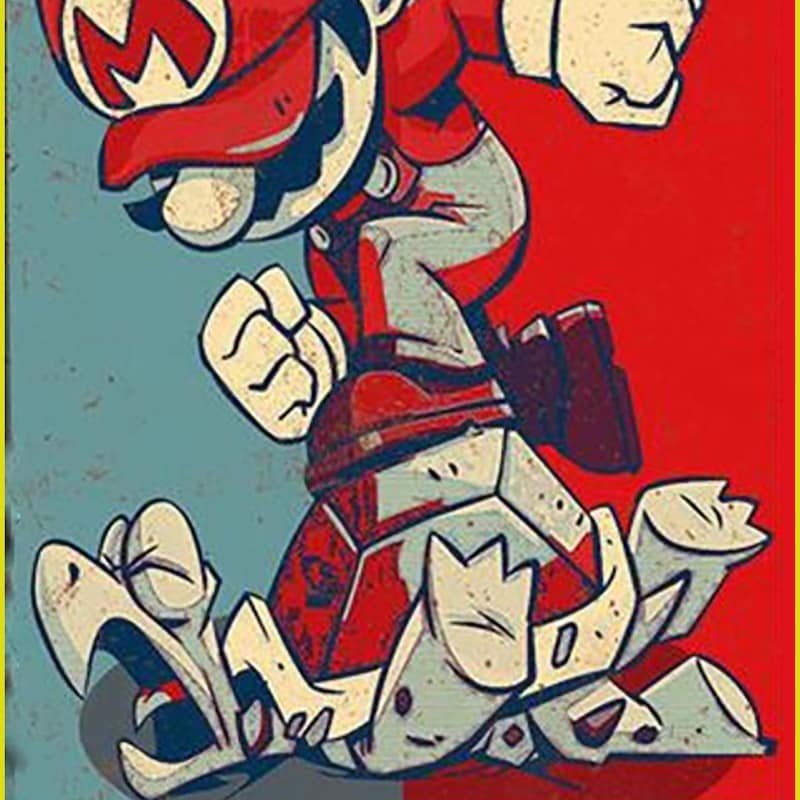 Super Mario Poster - Etsy