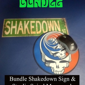 Grateful Dead Shakedown Street Sign, Made to Look Weathered (NEW) 12" X ...