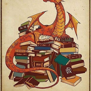 Dragon Sign I Read Because Roasting is Frowned Upon - Etsy