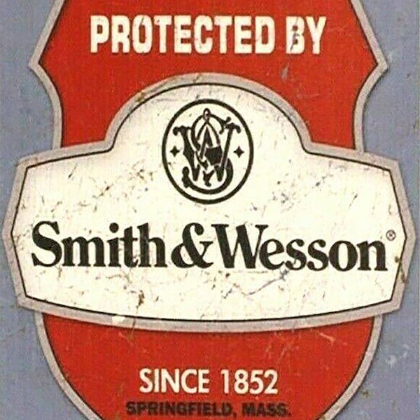 Smith and Wesson Sign - Etsy