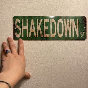 Grateful Dead Shakedown Street Sign, Made to Look Weathered (NEW) 12" X ...