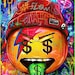 Pop Art Hip-hop Cash Money Emoji All Metal Wall Hanger - Etsy
