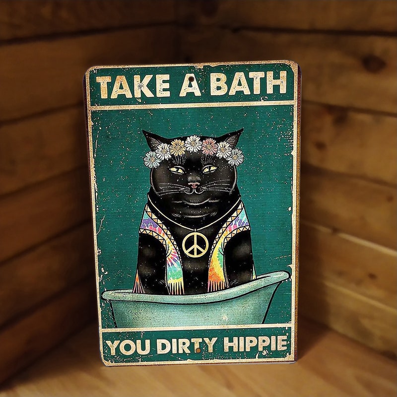 Hippie Cat - Etsy