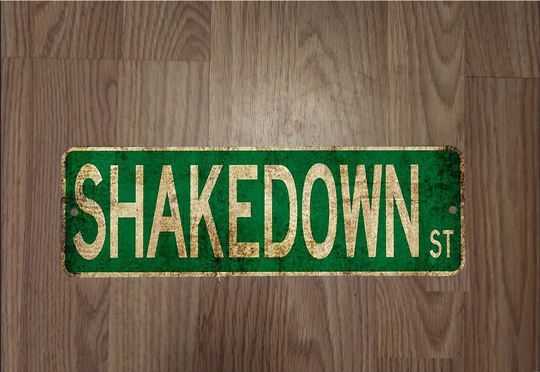 Grateful Dead Shakedown Street Sign Made to Look Weathered - Etsy