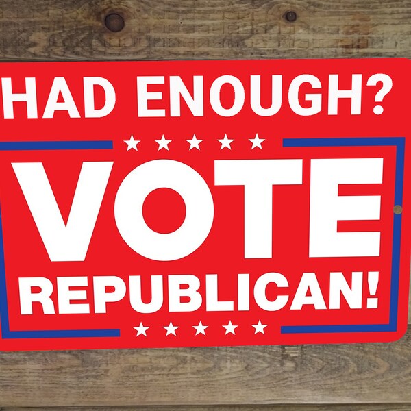 Vote Republican Sign - Etsy