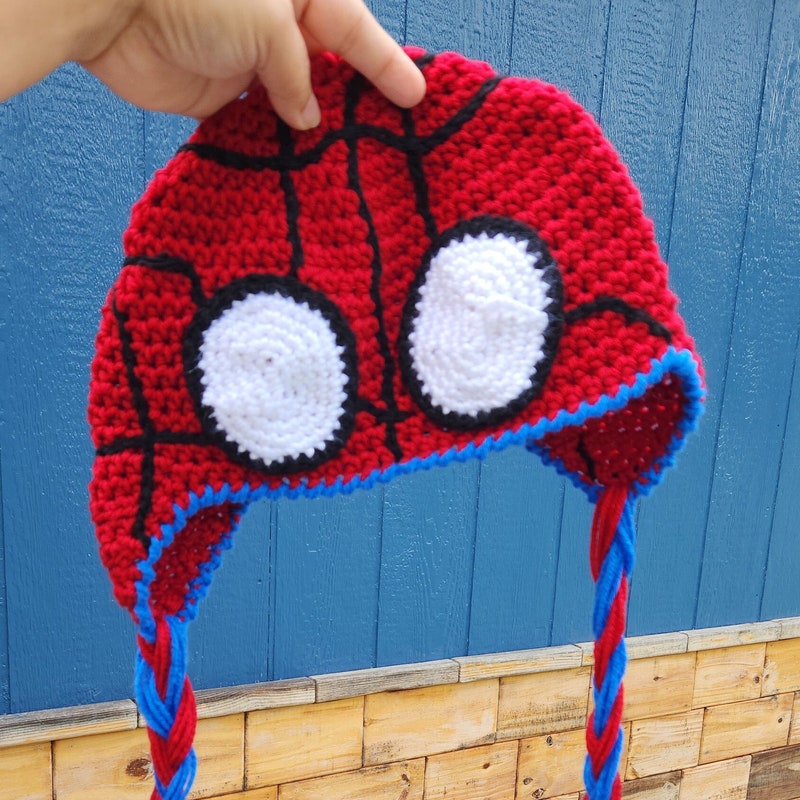 Spiderman Knit Hat Patterns - Etsy