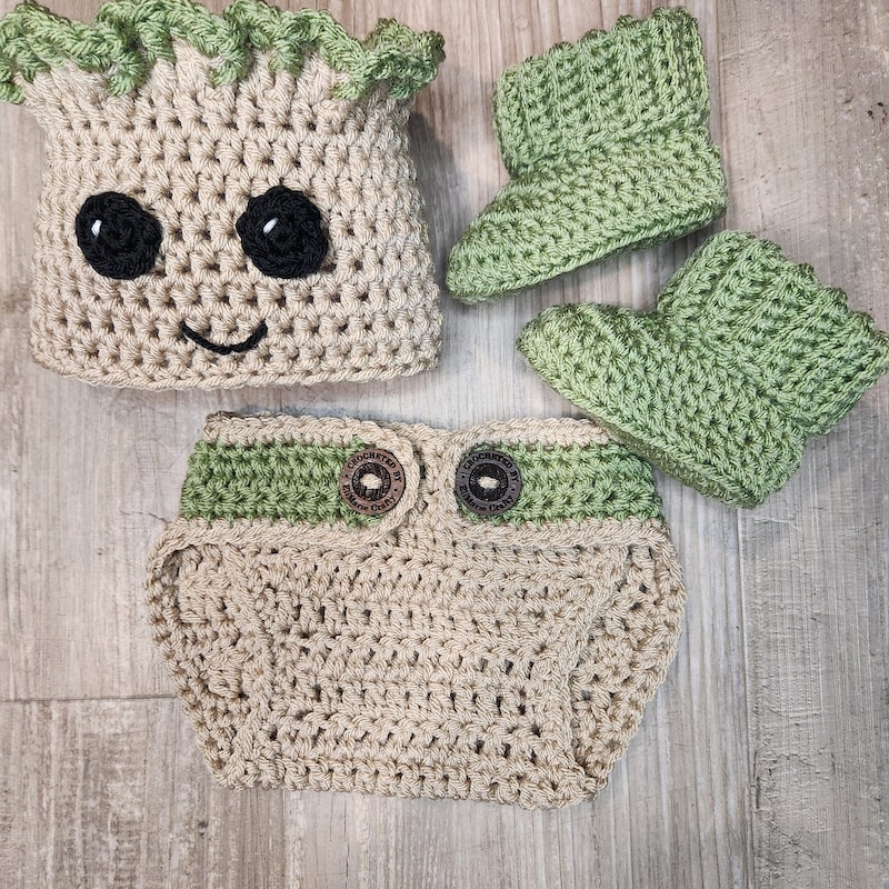 Crochet Grout Baby Costume - Etsy Canada