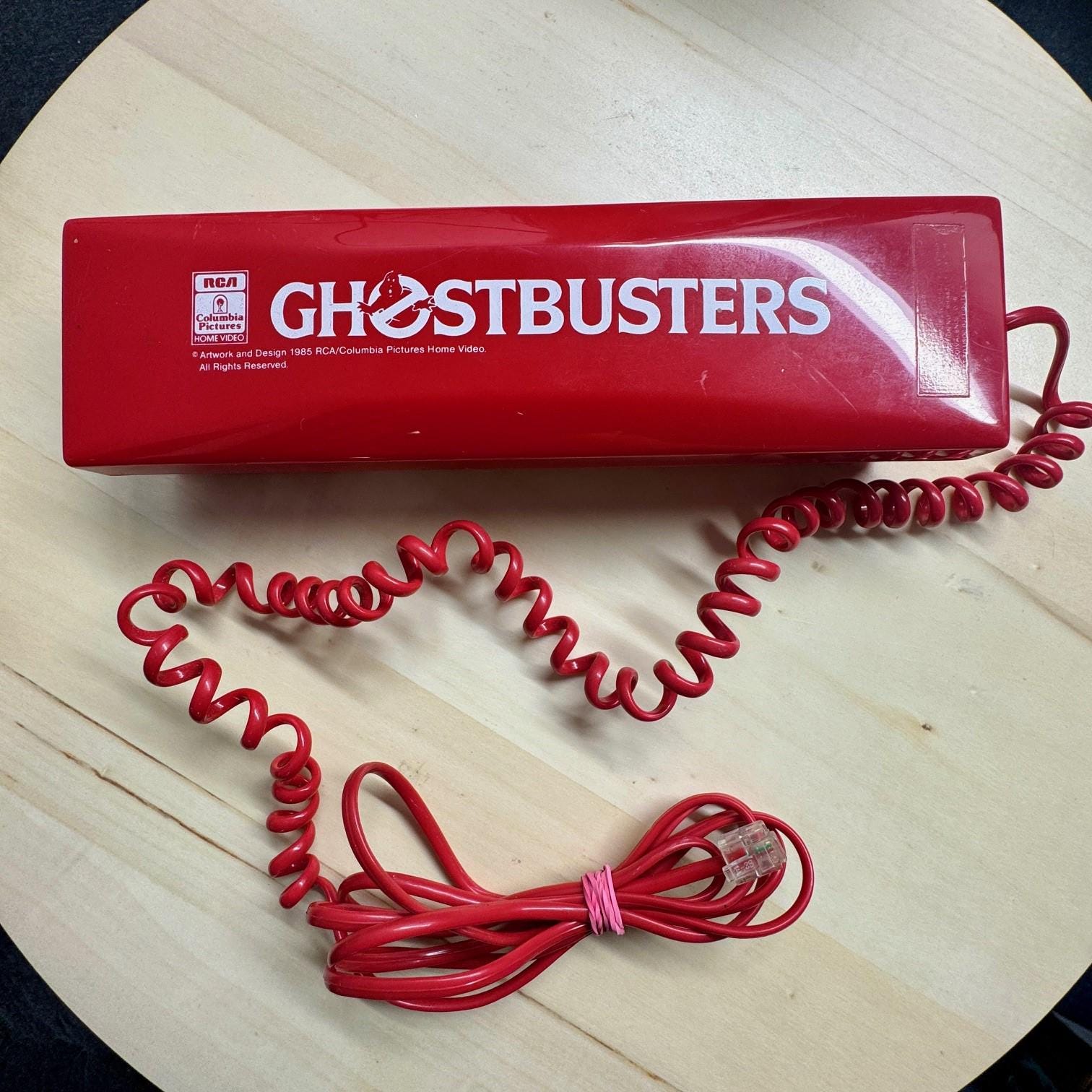 Vintage 1985 Ghostbusters Phone Rca/columbia Promotional Item From the ...
