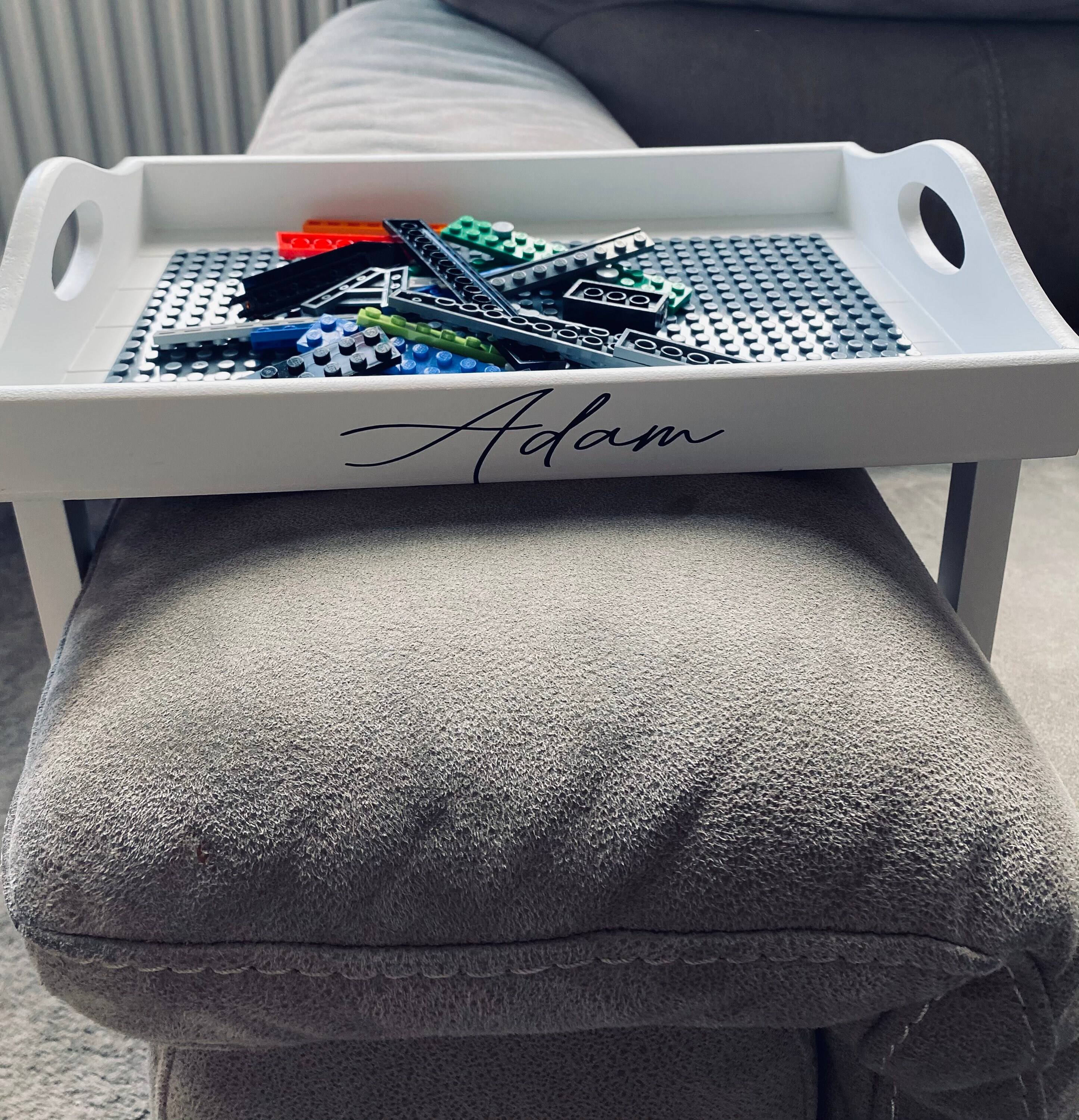 BUILDING BLOCKS TRAY, Personalized Gift, Kids Gift, Construction Gift ...