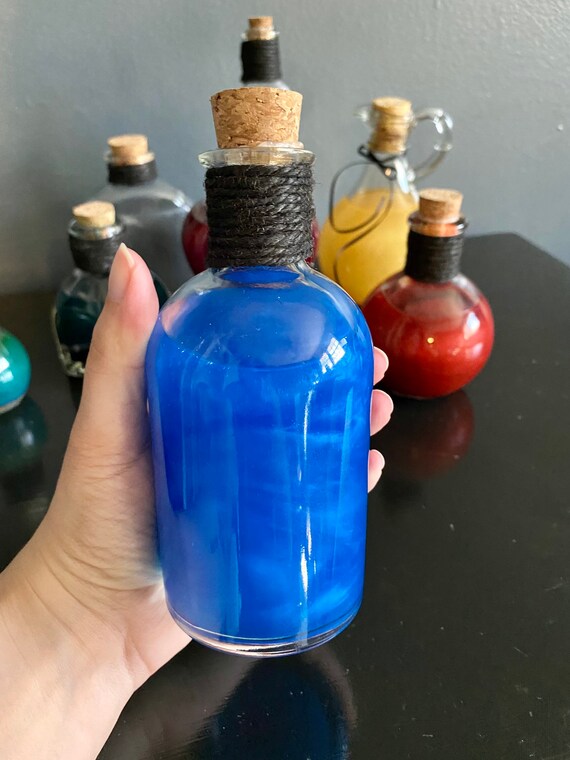 Art & Collectibles Color Changing Magic Potion Apothecary Potion Bottle ...