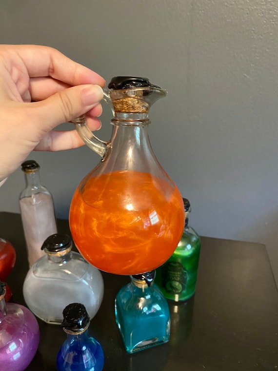 Art & Collectibles Color Changing Magic Potion Apothecary Potion Bottle ...
