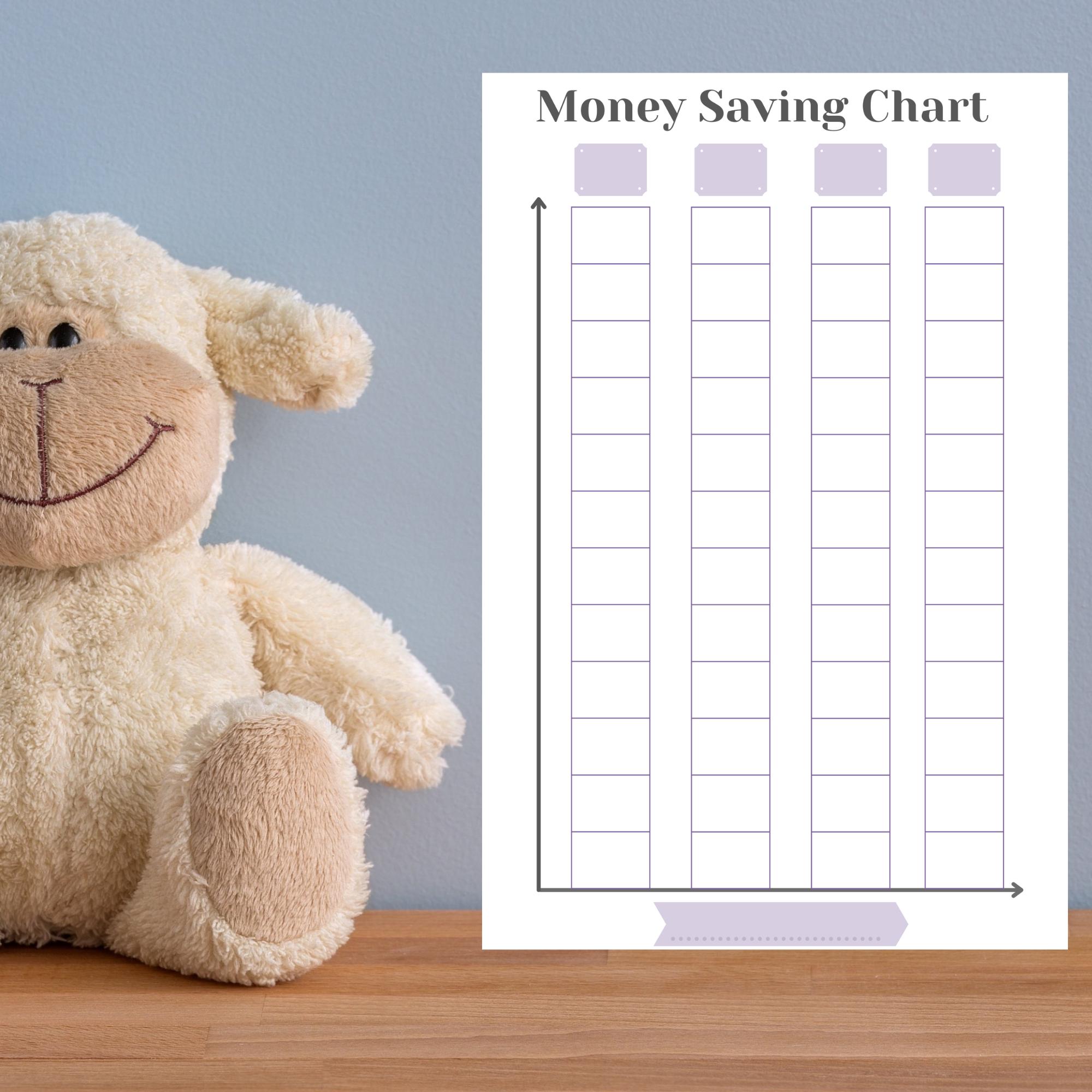 Colourable Pocket Money Allowance Chart Bundle: Kids' Printable ...