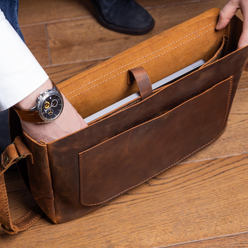 Briefcase for Dad - Etsy