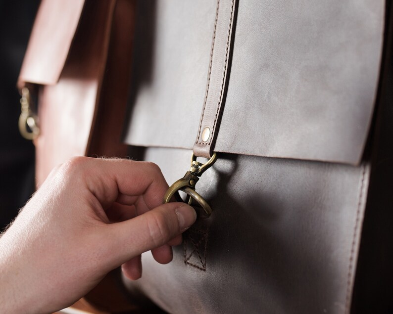 Womens Daily Work Backpack Leather Backpack for Women - Etsy