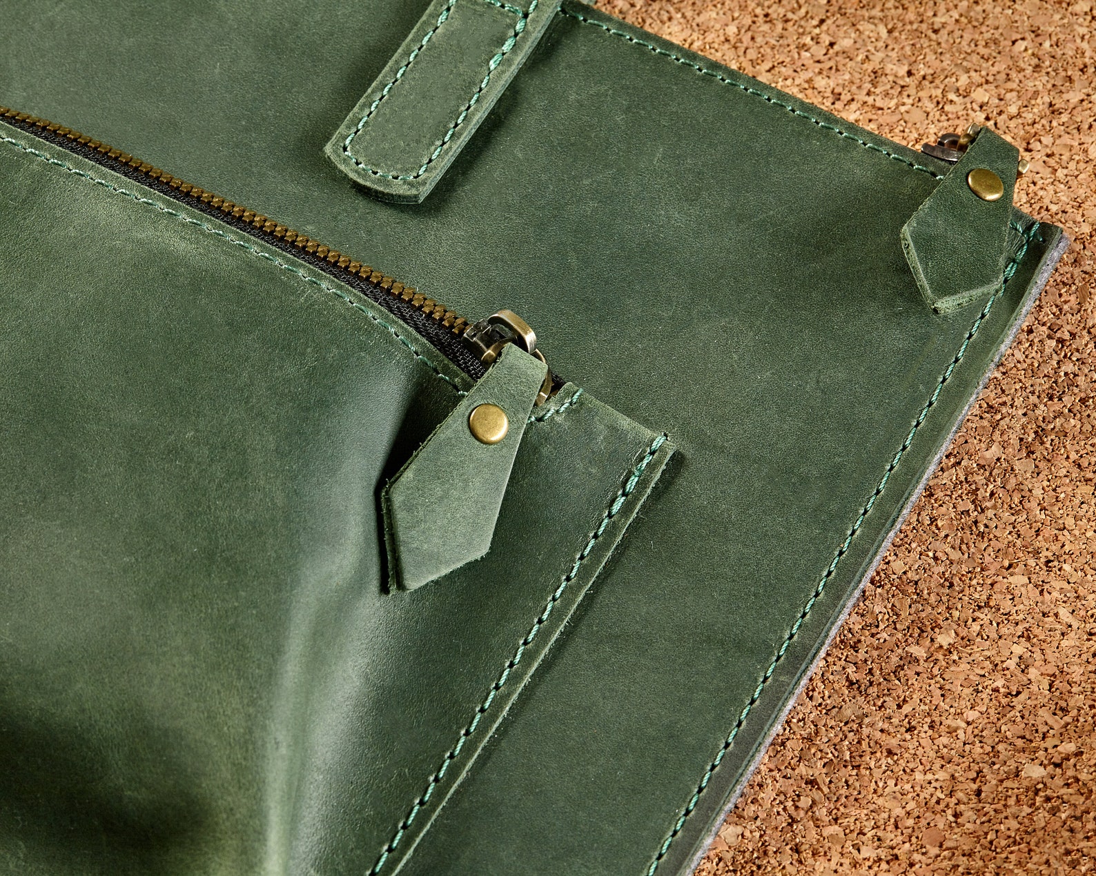 Leather Notebook Handle Bag Womens Gift Leather Laptop - Etsy