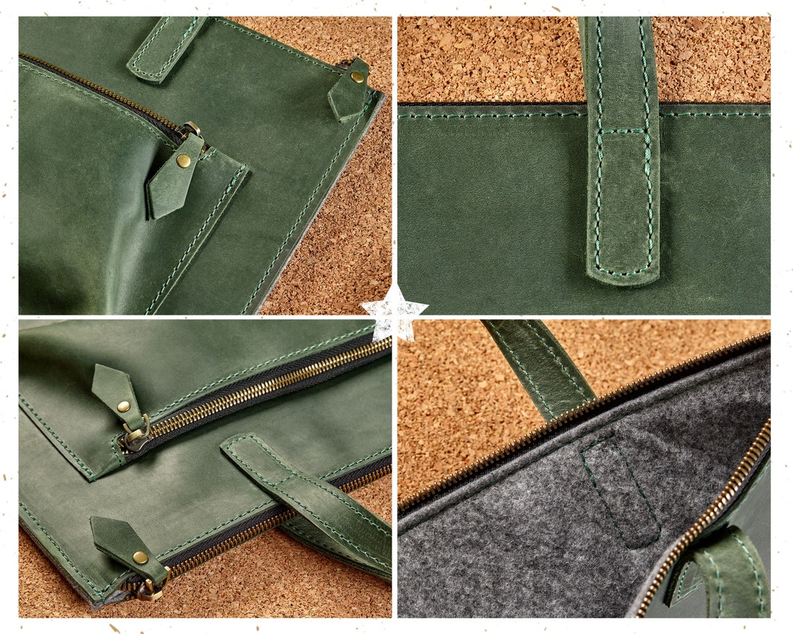 Office Laptop Briefcase Leather Laptop Bag Custom Christmas - Etsy