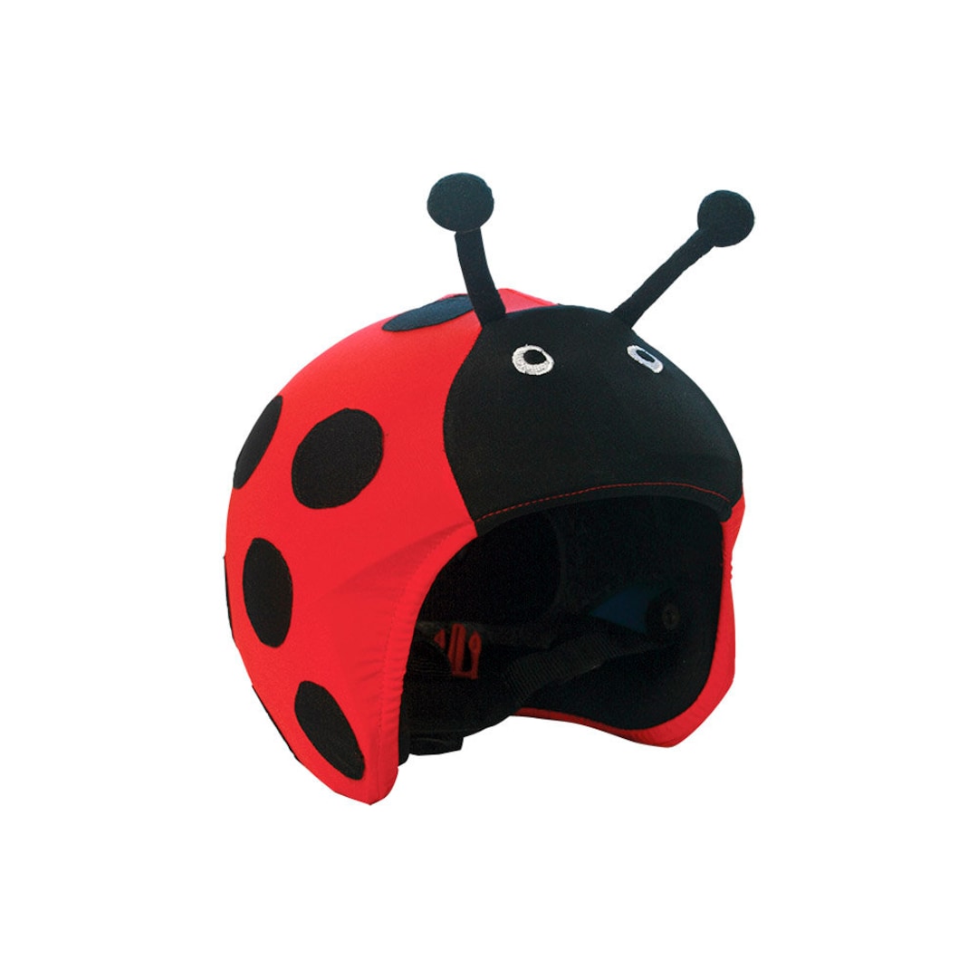 COOLCASC Ladybug Helmetcover. Funny Helmet Covering for Ski Helmets ...