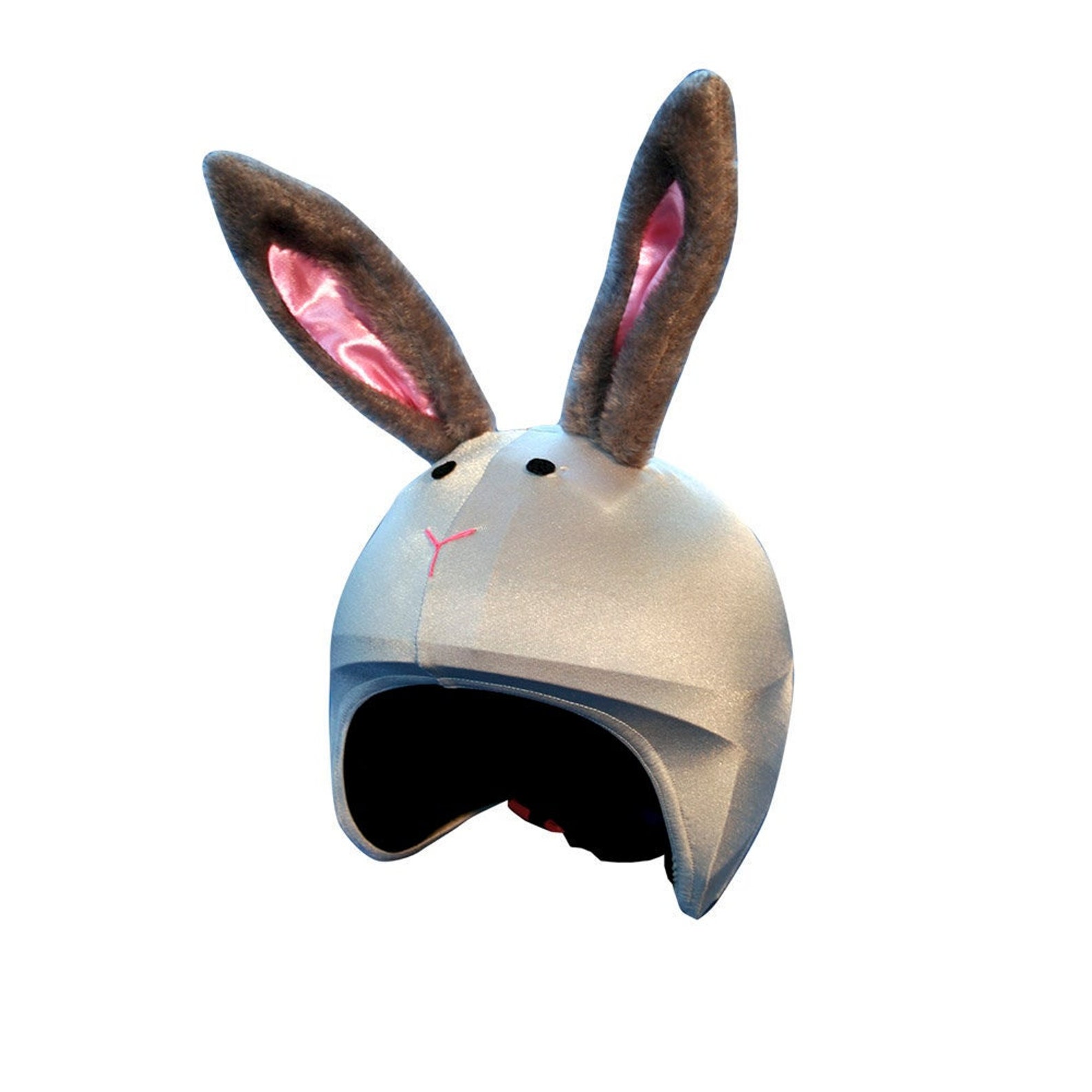 COOLCASC Rabbit Helmetcover. Funny Helmet Covering for Ski Helmets ...