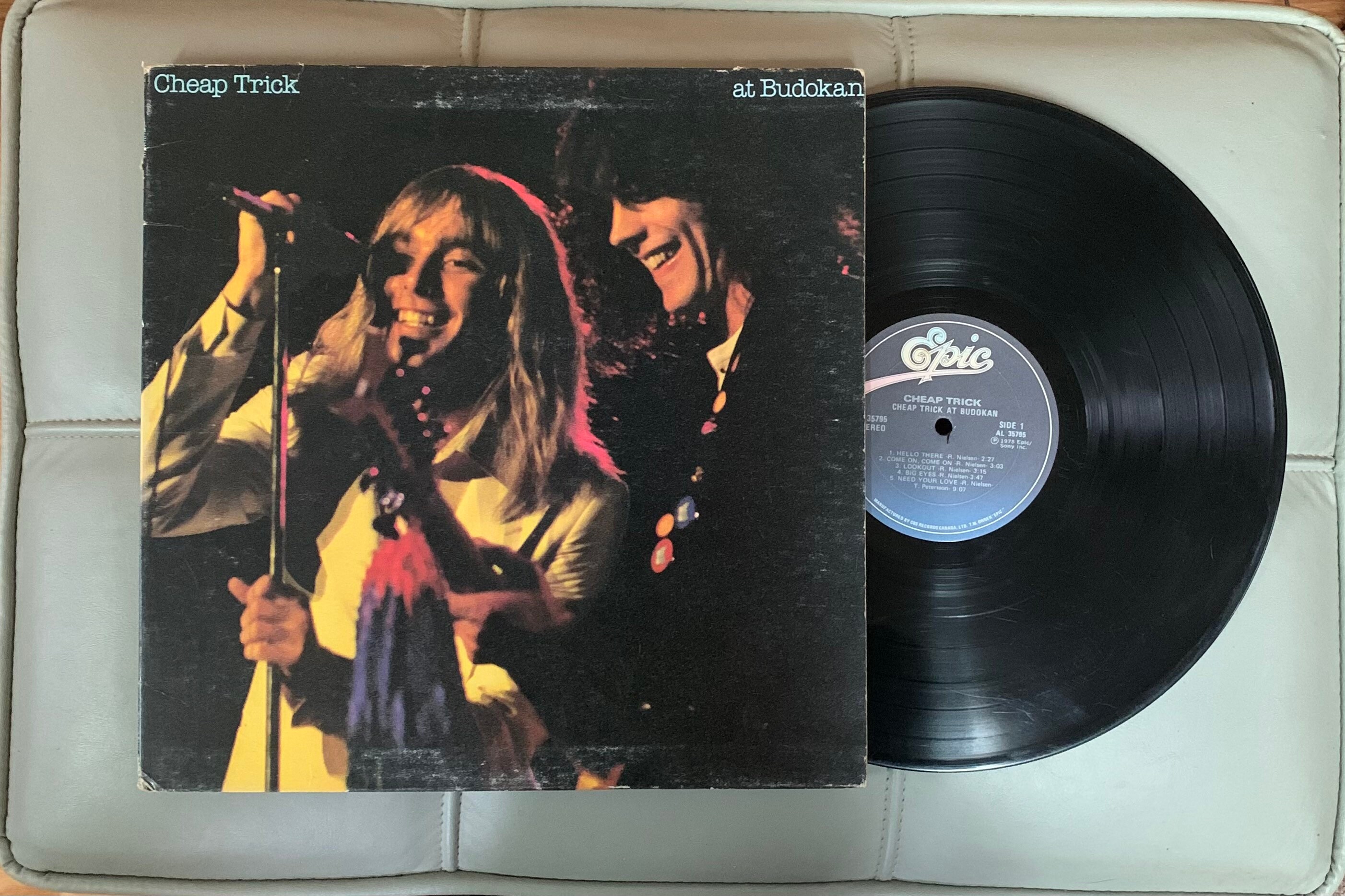 Cheap Trick at Budokan Vinyl Record Album. Gatefold Epic Label. PE ...