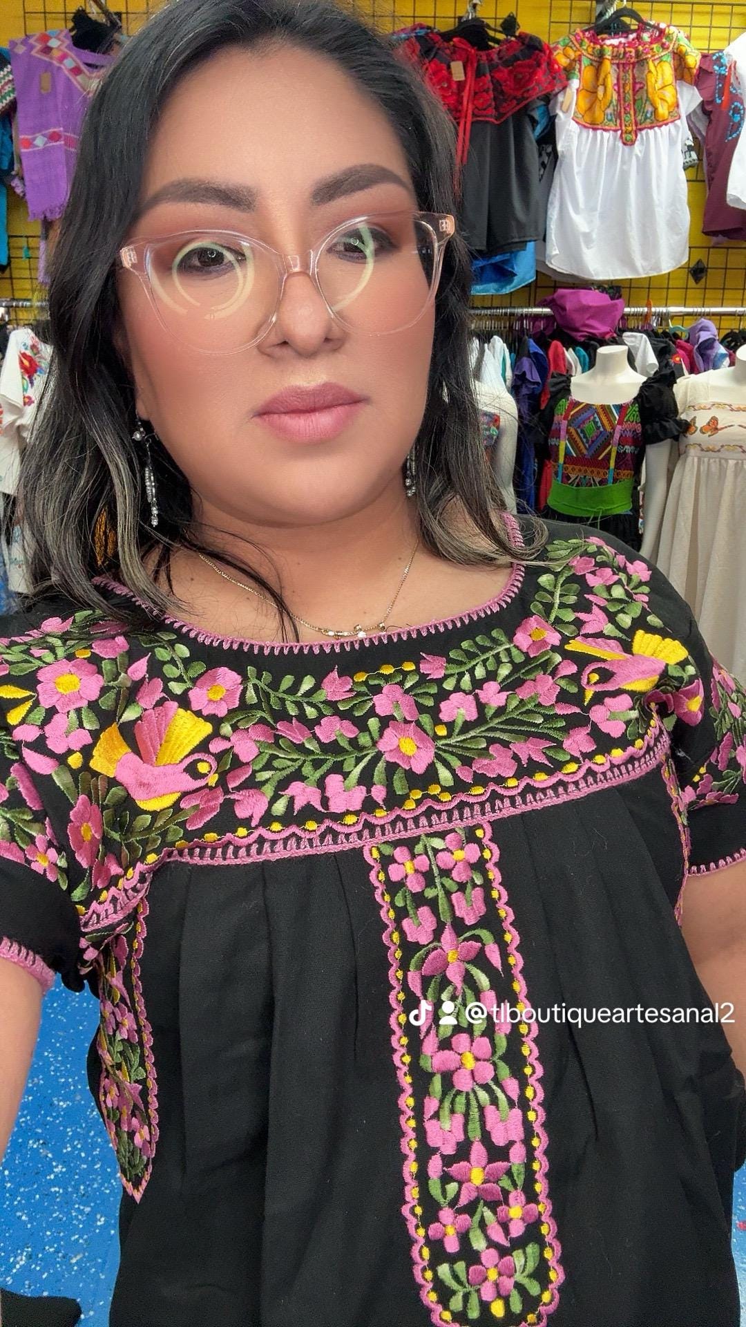 Hand-embroidered Blouses, Traditional Mexican Blouses, Puebla Blouse ...